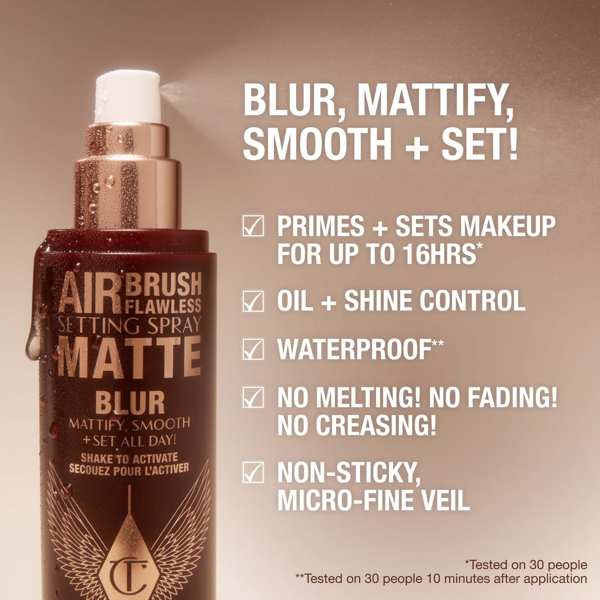 Charlotte Tilbury Airbrush Flawless Setting Spray Matte 100ml ...